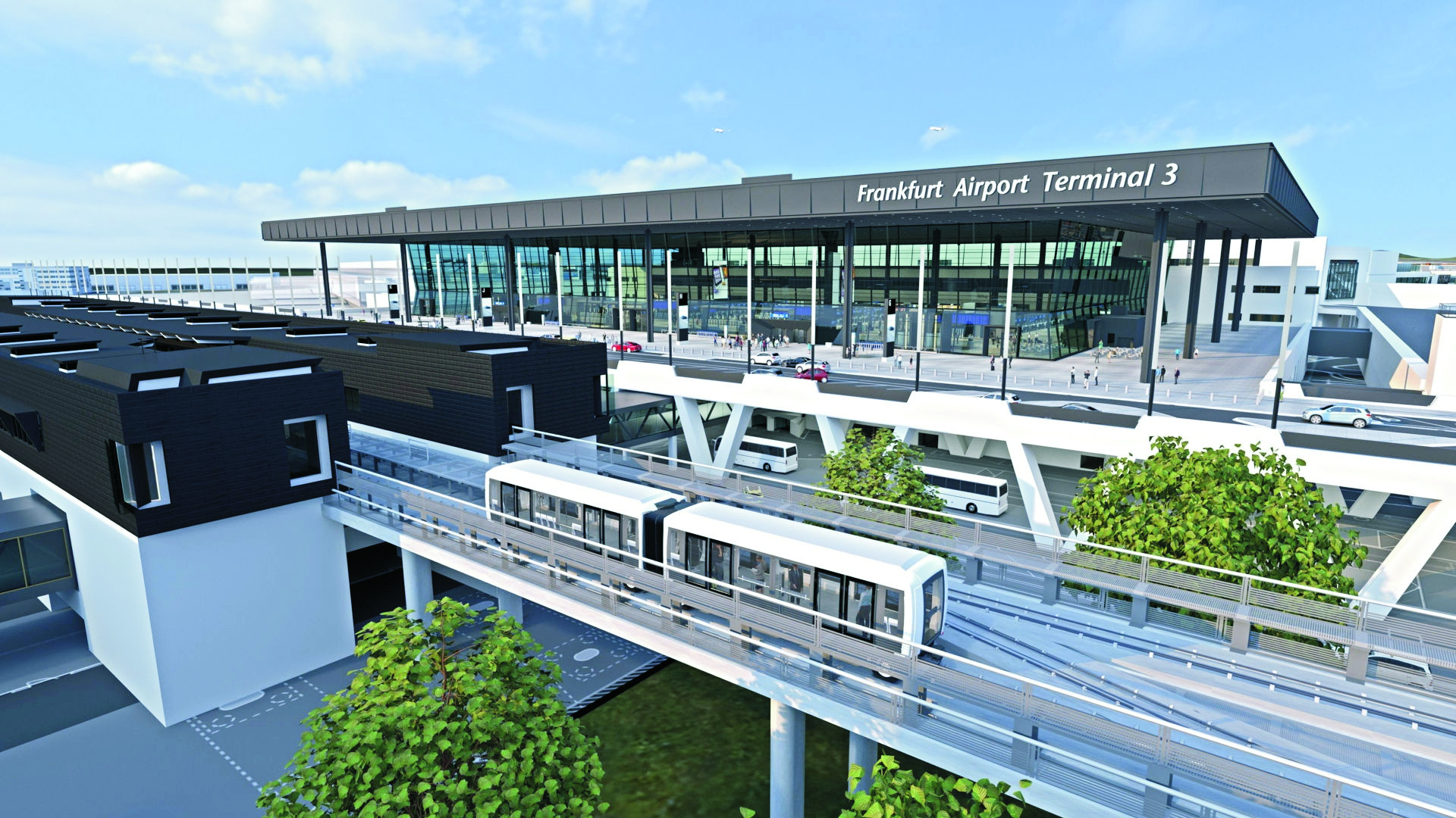 Pressemappe Terminal 3-Besichtigung