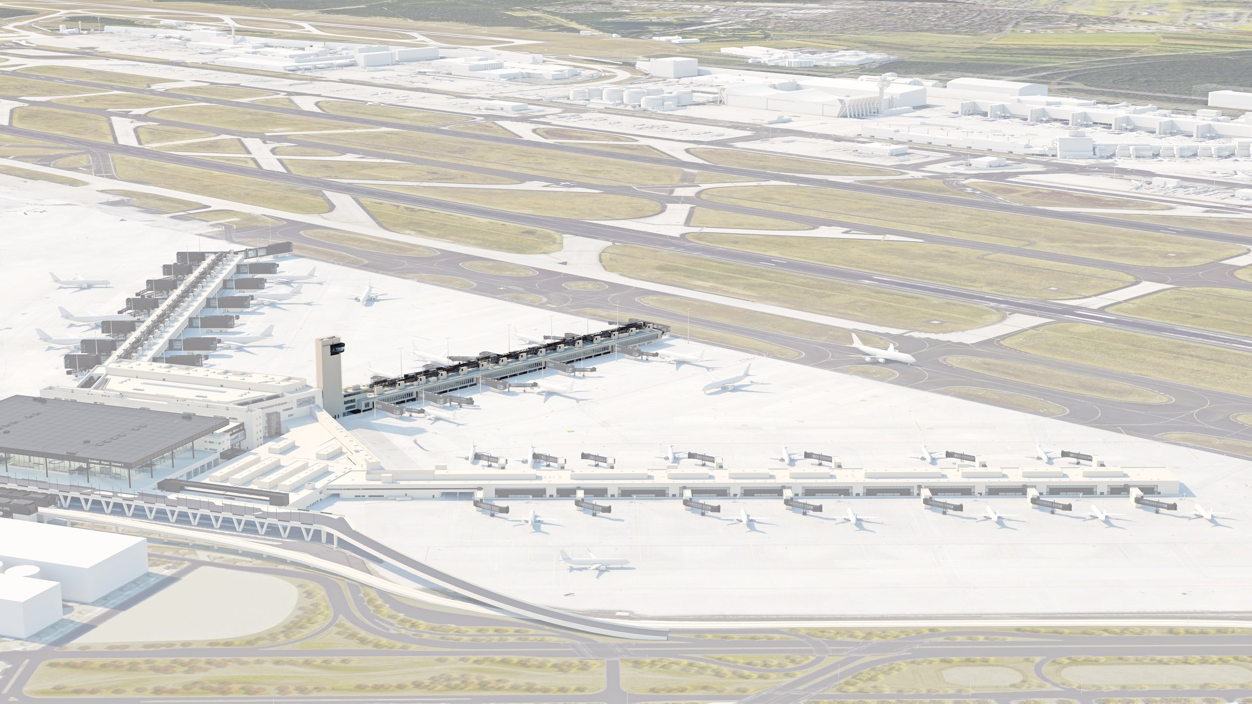 Frankfurt Airport: Startschuss für Rohbau von Terminal 3