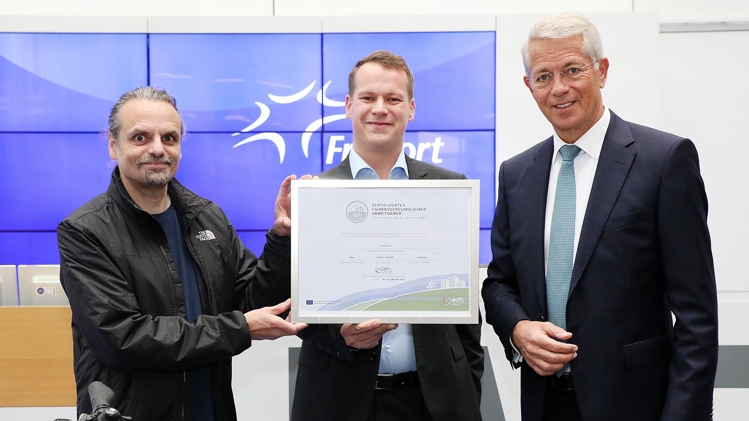 Fraport AG ist wieder „Fahrradfreundlicher Arbeitgeber“