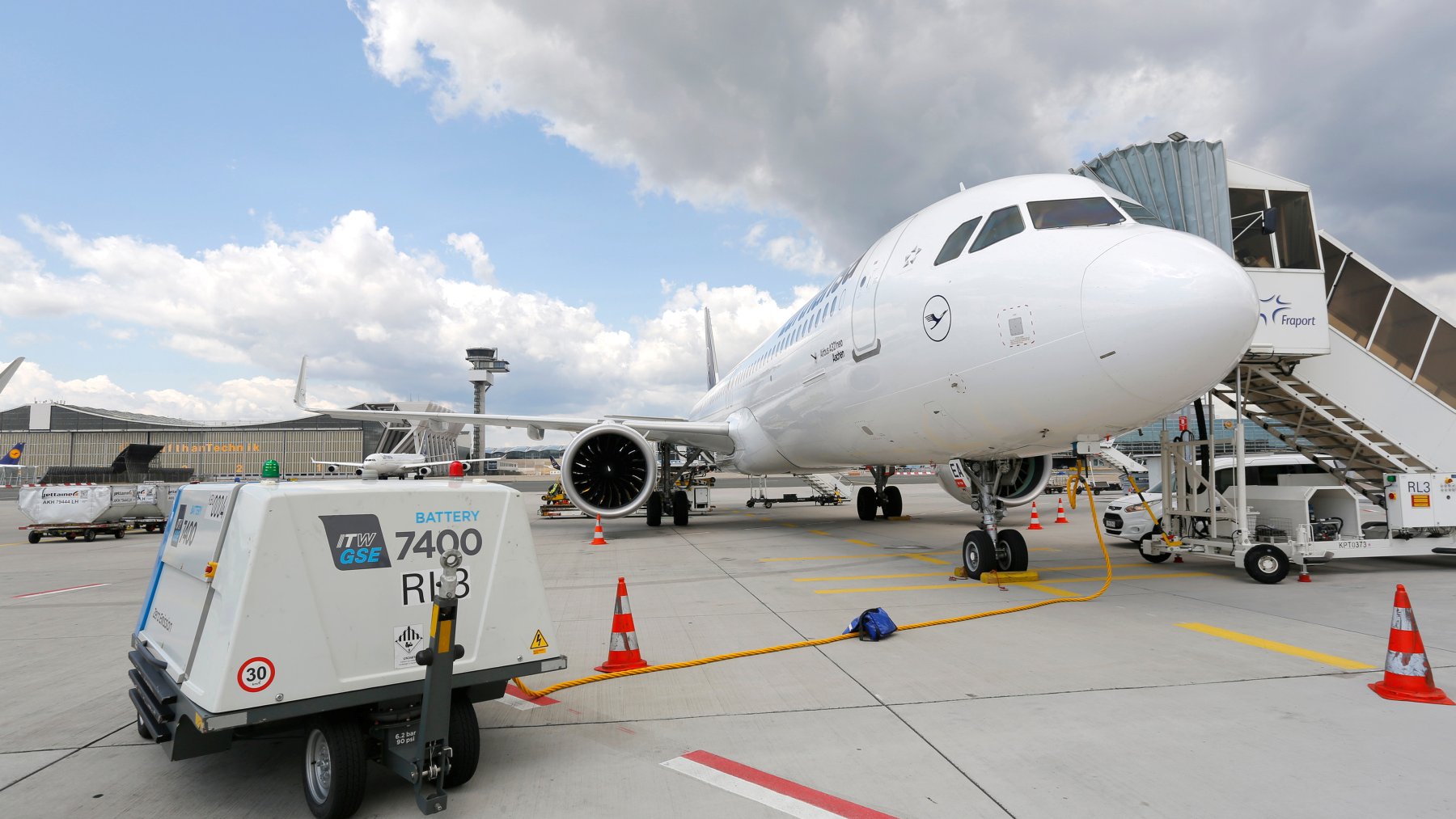 Frankfurt Airport Modernizes Ground Power Supply