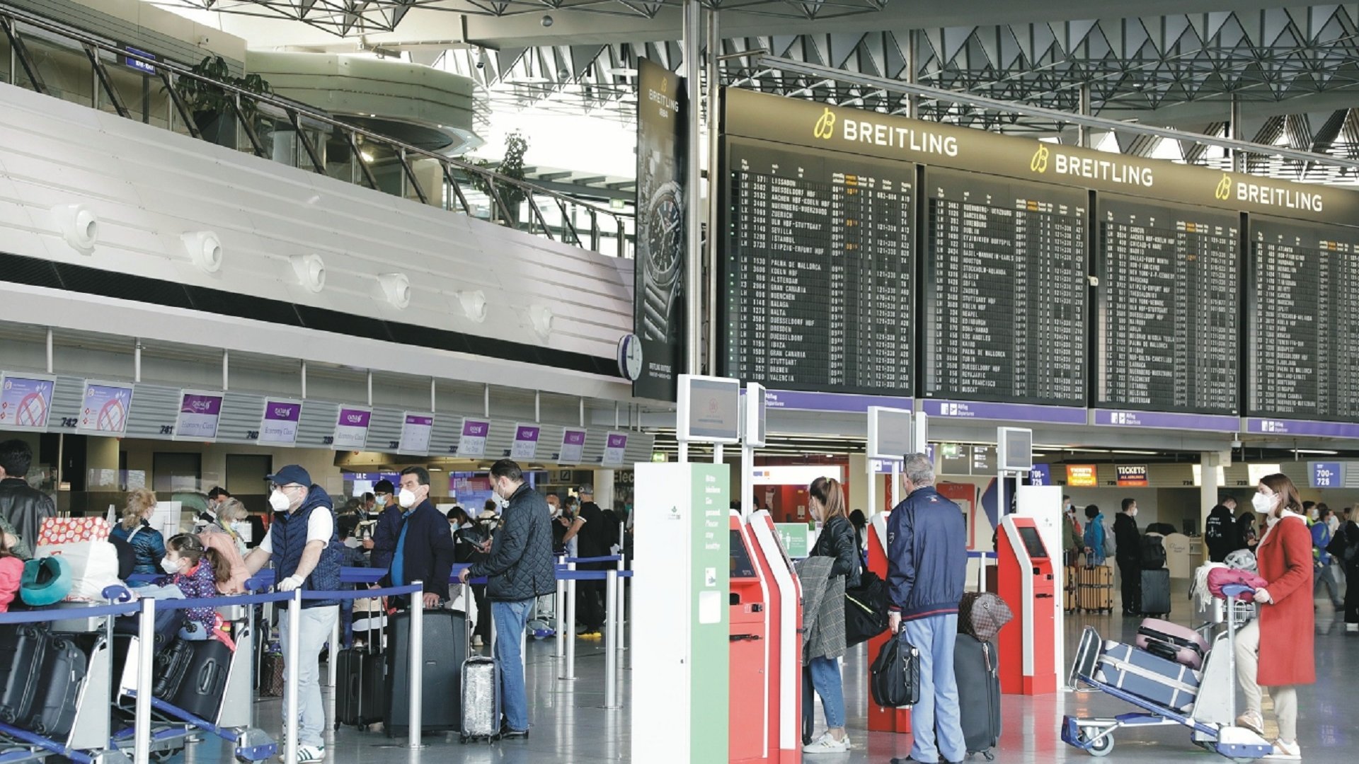 Face Covering Mandate in the Terminals to Be Lifted from Saturday, April 2 Face Covering Mandate in the Terminals to Be Lifted from Saturday, April 2